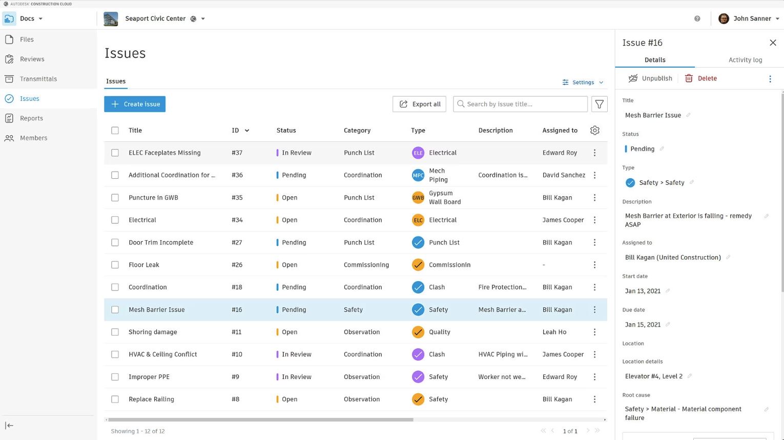 Integra Autodesk Docs como CDE para licitaciones públicas